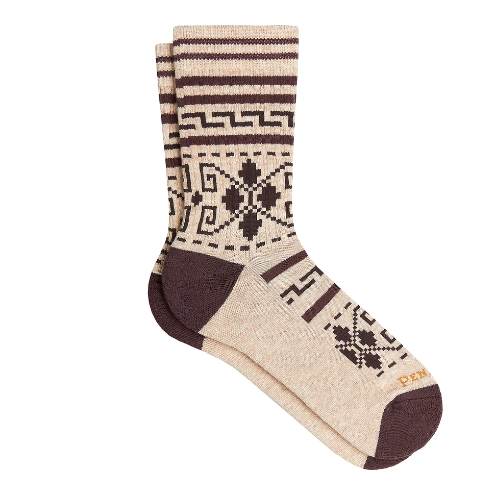Westerley Design Socks - Brown – boxofsocks